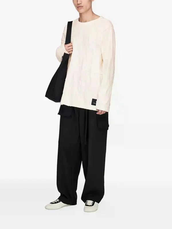 Y3 Pleated Oversized T-shirt