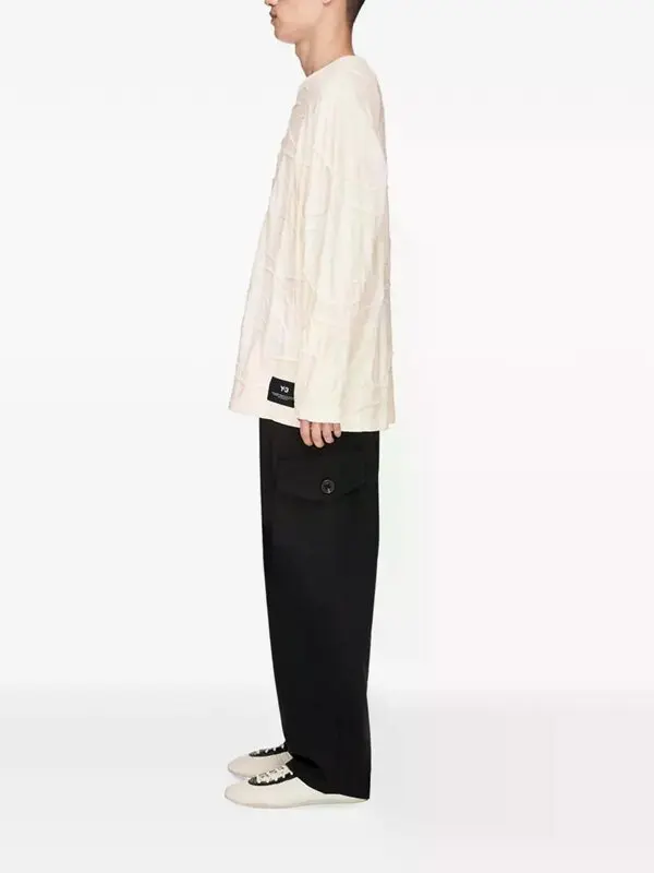 Y3 Pleated Oversized T-shirt