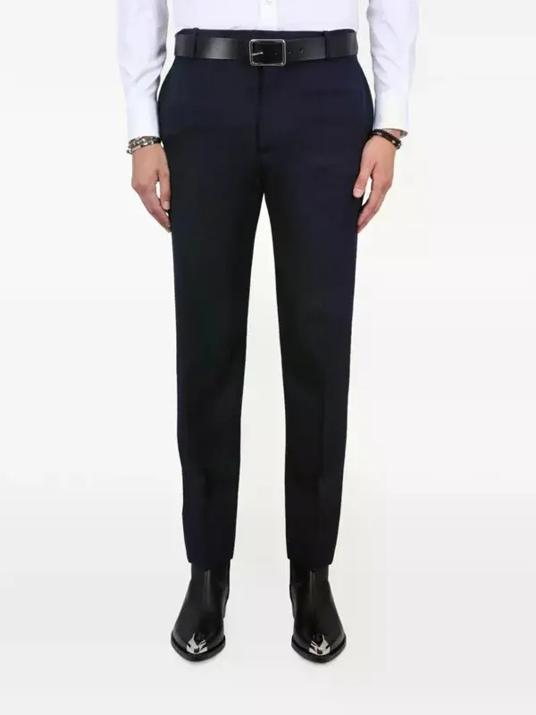 Alexander McQueen Concealed-fastening Tailored Trousers