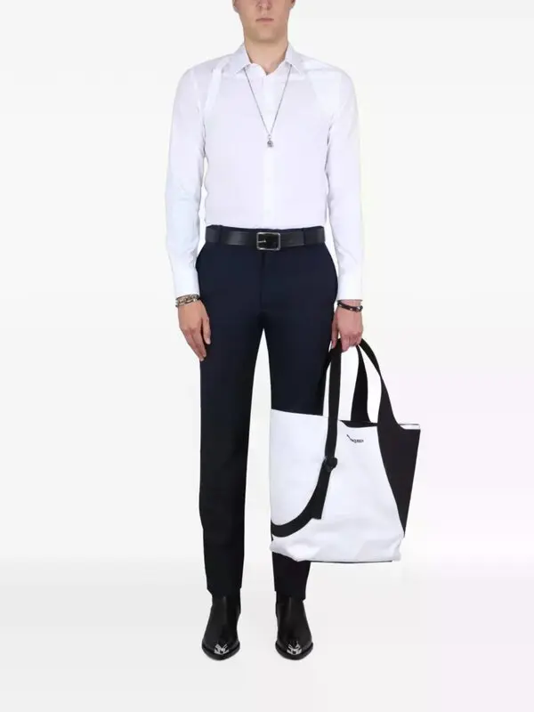 Alexander McQueen Concealed-fastening Tailored Trousers