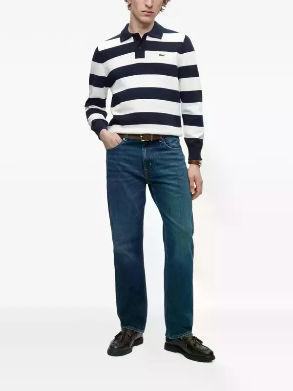 Lacoste Striped Polo Shirt
