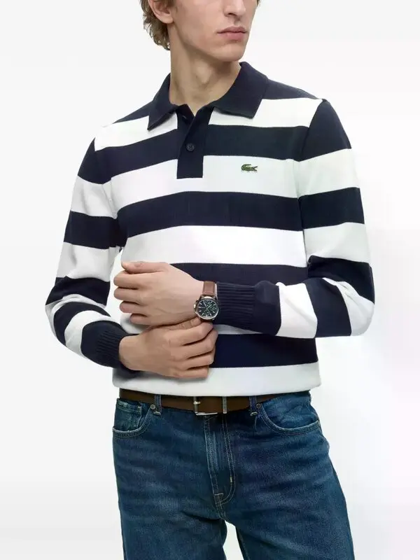 Lacoste Striped Polo Shirt
