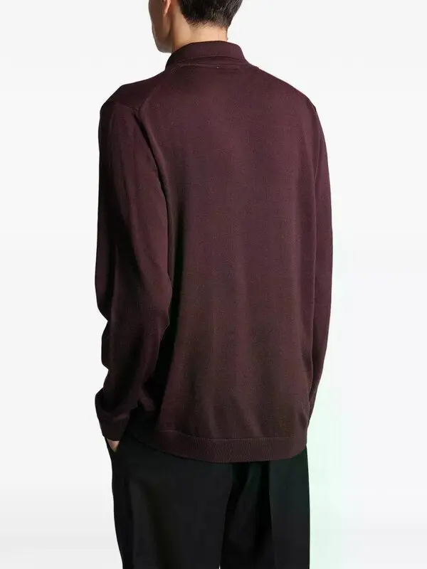 ROBERTO COLLINA Long-sleeve Polo Shirt