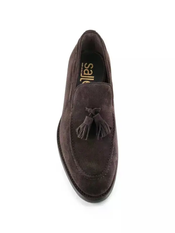 TASSINARI Tassel-detail Suede Loafers