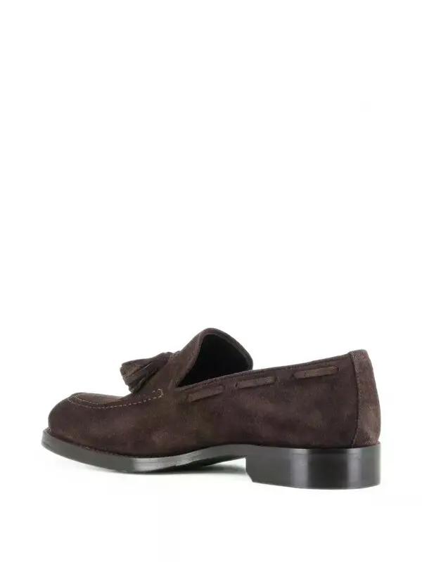 TASSINARI Tassel-detail Suede Loafers