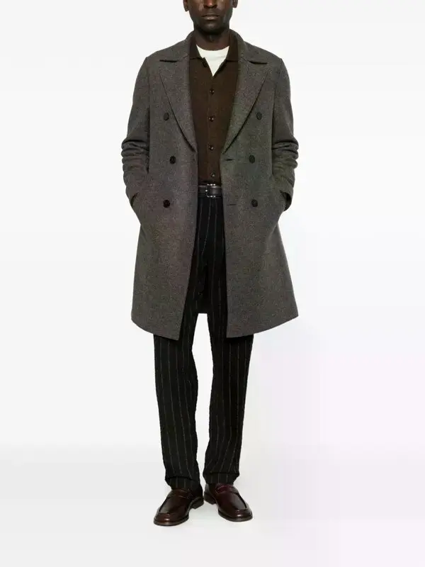 Harris Wharf London Double-breasted Wool Coat