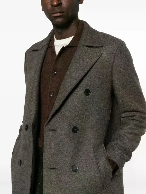 Harris Wharf London Double-breasted Wool Coat
