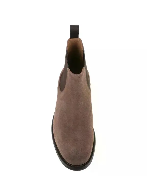 GREEN GEORGE Suede Chelsea Boots - Brown