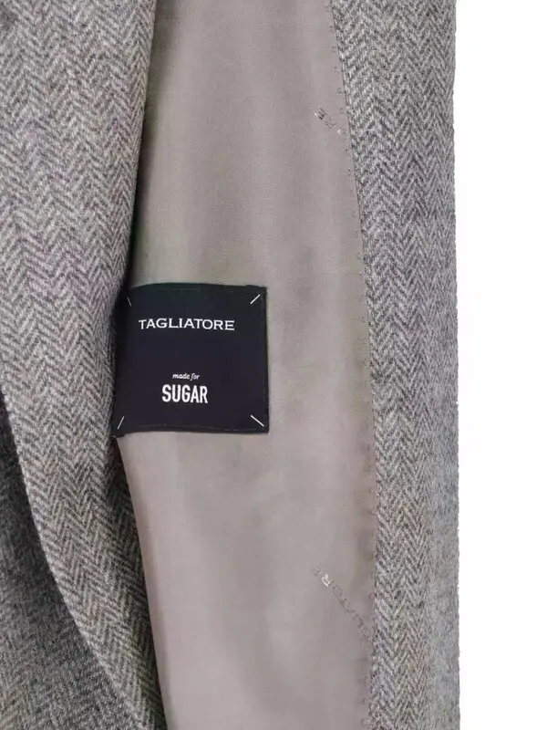 Tagliatore Jasmine Herringbone Double-breasted Jacket