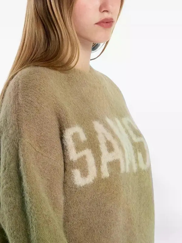 Samsøe Samsøe Sajeanne Samsoe Logo-intarsia Knitted Sweater