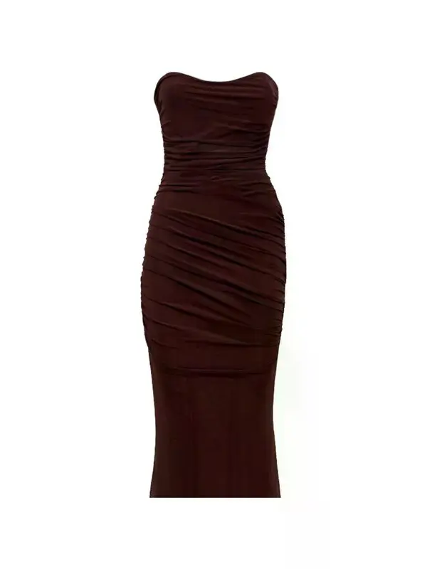 Retrofete Isadore Ruched Mesh Dress
