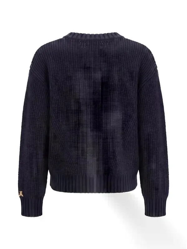 Patrizia Pepe Ribbed-knit Wool Sweater