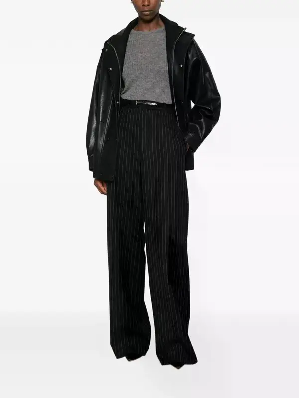 ELEH Ribbed-knit Sequin-embellished Sweater
