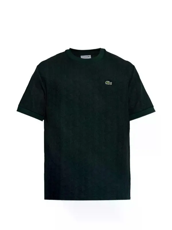 Lacoste Monogram-pattern T-shirt