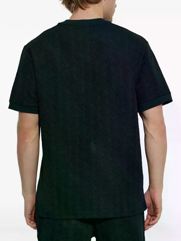 Lacoste Monogram-pattern T-shirt