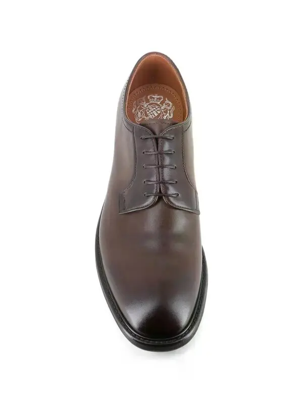 ALBERTO FASCIANI Lace-up Leather Derby Shoes