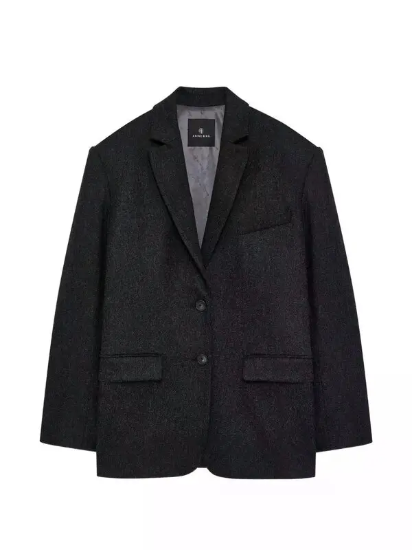 ANINE BING Quinn Blazer Dark - Grey