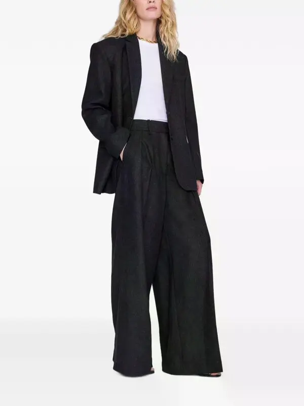 ANINE BING Quinn Blazer Dark