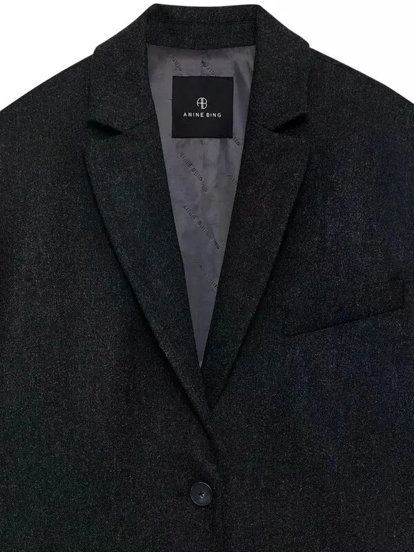 ANINE BING Quinn Blazer Dark
