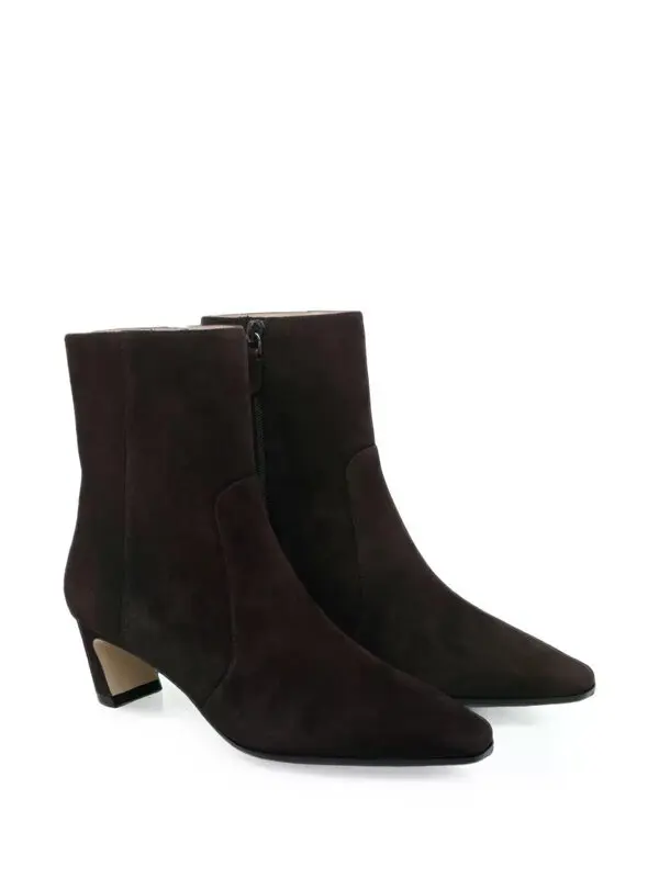 STUART WEITZMAN Suede Ankle Boots