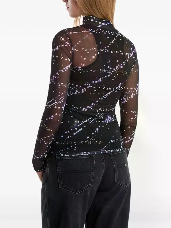 Karl Lagerfeld Constellation-print Top