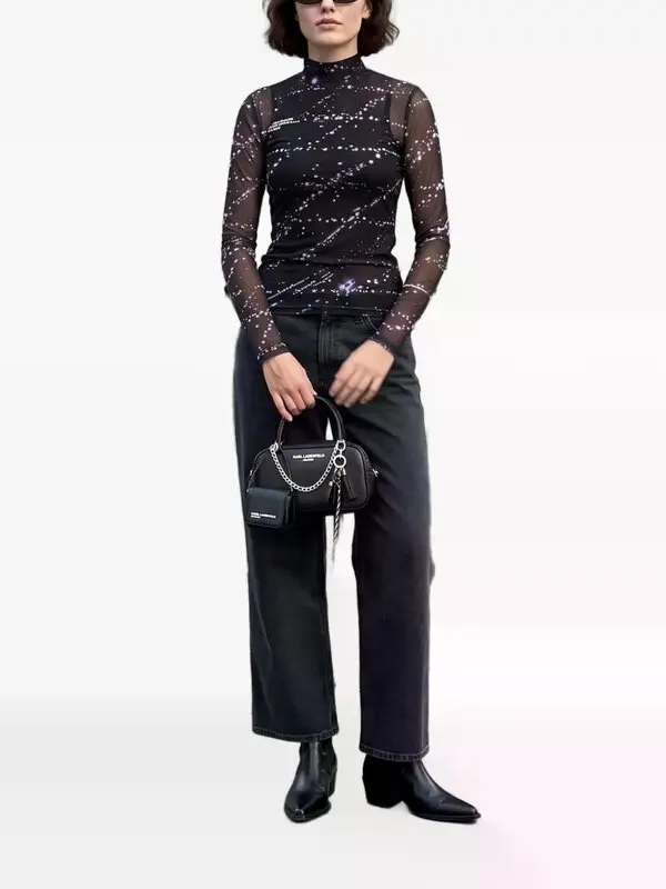 Karl Lagerfeld Constellation-print Top