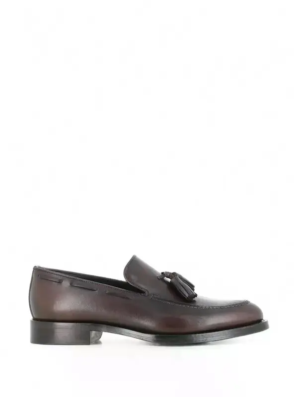 TASSINARI Tassel-detail Leather Loafers