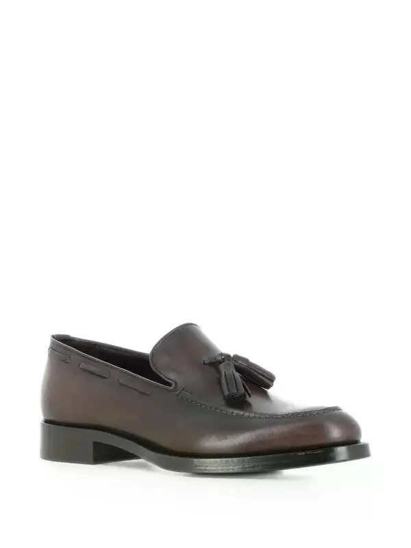 TASSINARI Tassel-detail Leather Loafers
