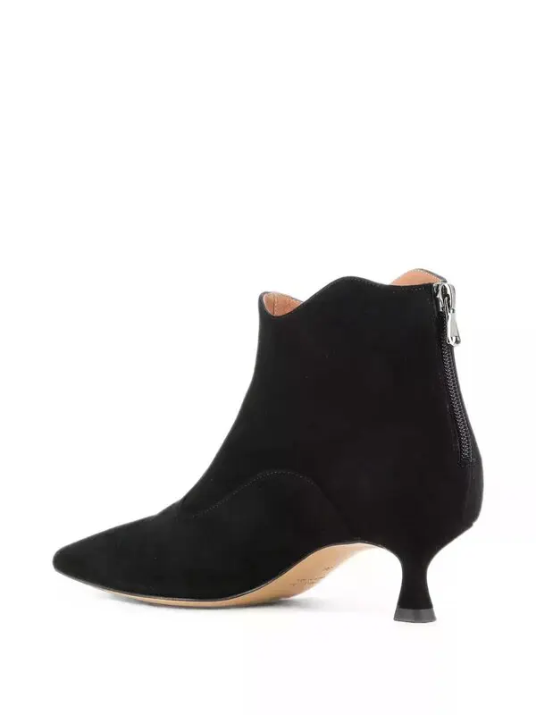 TASSINARI Pointed-toe Suede Ankle Boots