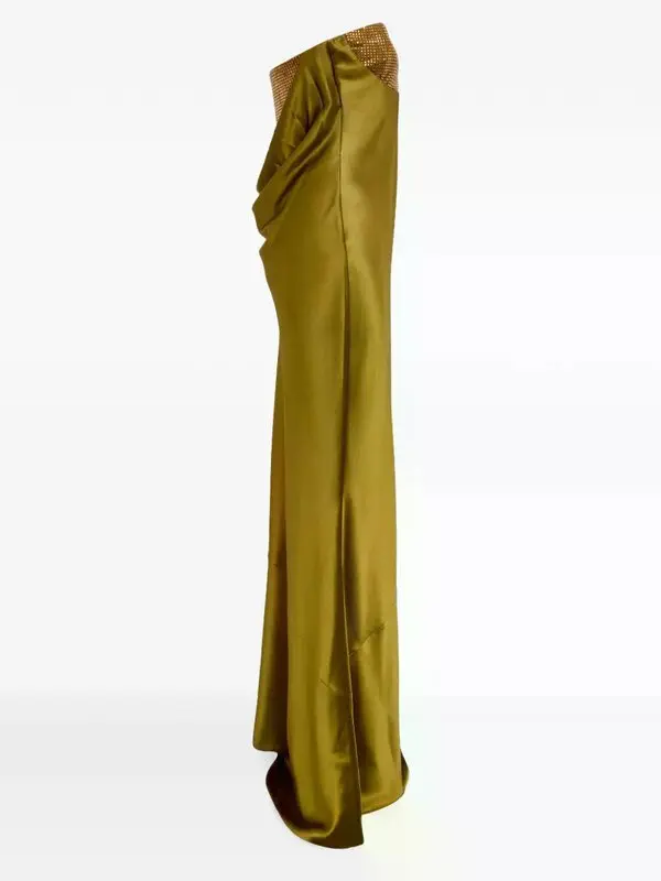 Retrofete Graziella Embellished Maxi Dress