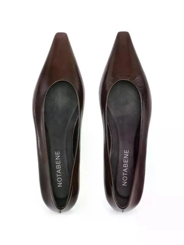 NOTABENE Gisla Leather Ballet Flats