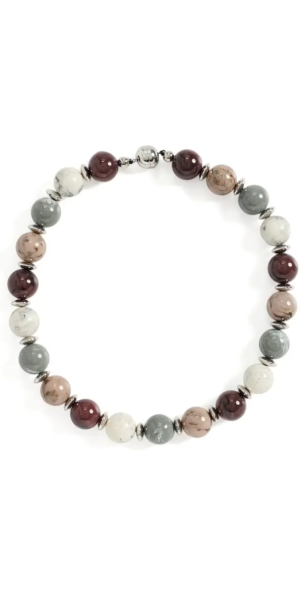 JULIETTA Mavis Necklace - Gray/brown