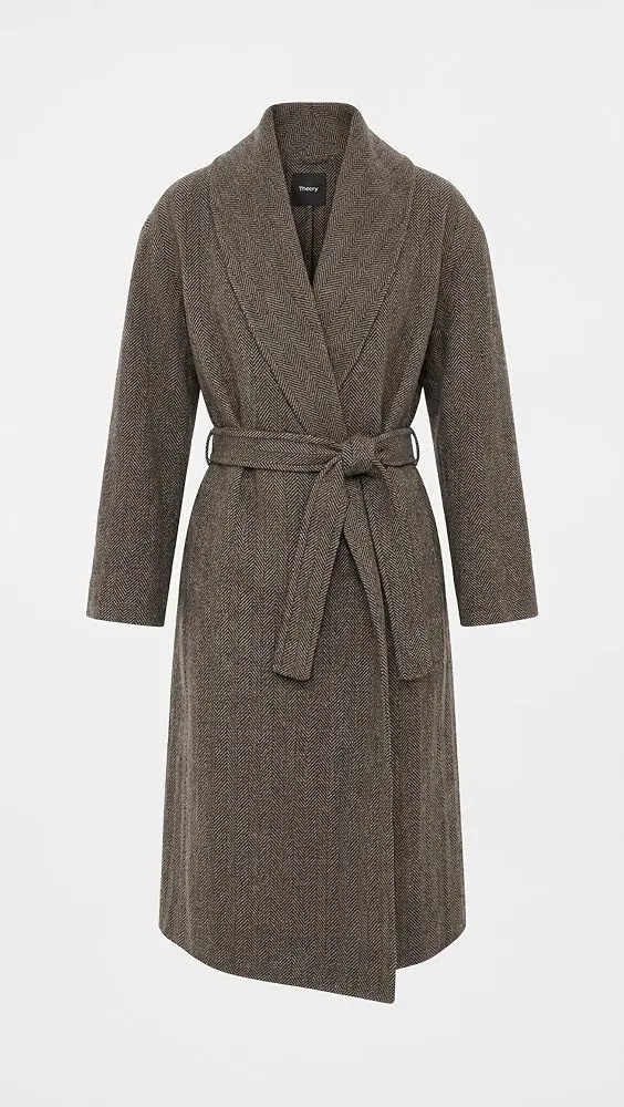 Theory Lux Shawl Coat