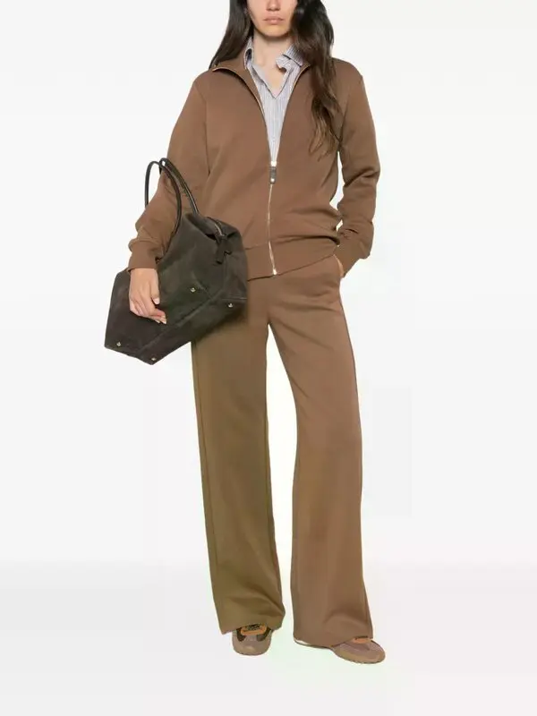 Max Mara Zip-up High-neck Sweatshirt