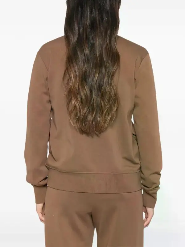 Max Mara Zip-up High-neck Sweatshirt