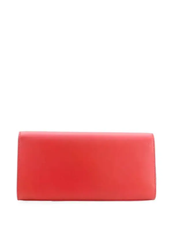 Saint Laurent Classic Monogram Tassel Leather Long Clutch Bag
