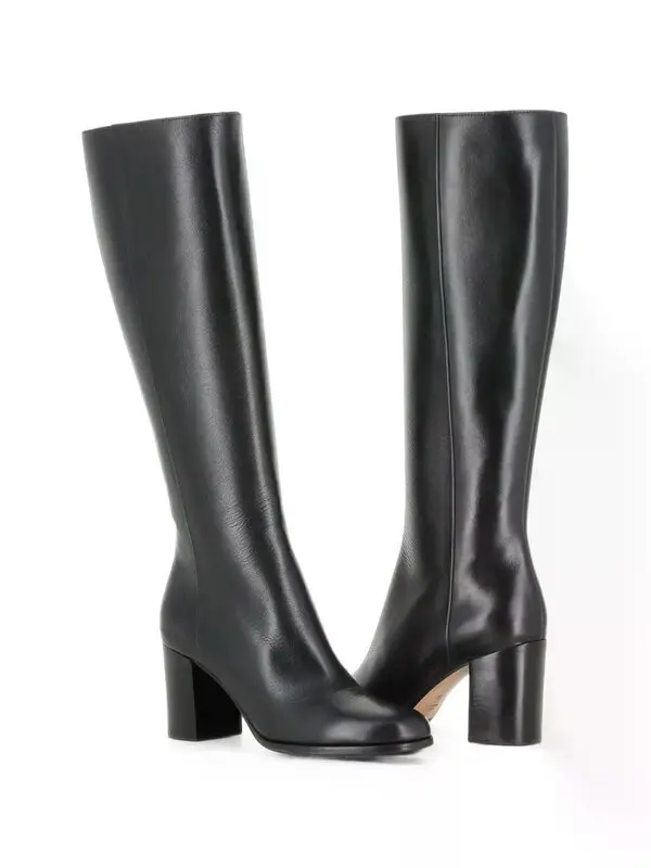 TASSINARI Block-heel Leather Boots