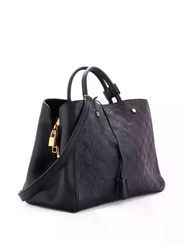 LOUIS VUITTON Montaigne Handbag Monogram Empreinte Leather Gm Tote Bag