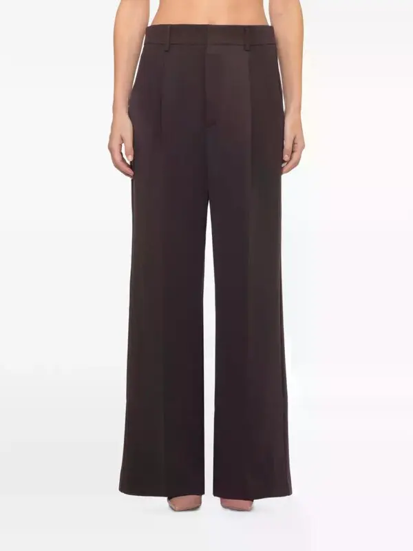 Andamane Pleated Wide-leg Trousers