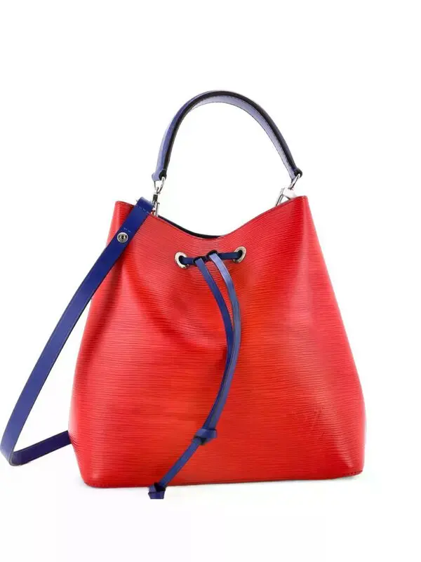 LOUIS VUITTON Neonoe Handbag Epi Leather Mm Bucket Bag - Red