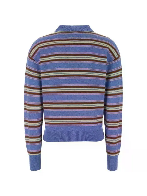 Guest In Residence Collegiate Striped Cashmere Sweater