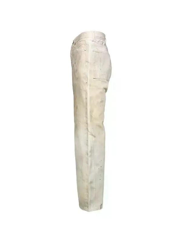 NO MAINTENANCE Paint-splatter Baggy Jeans