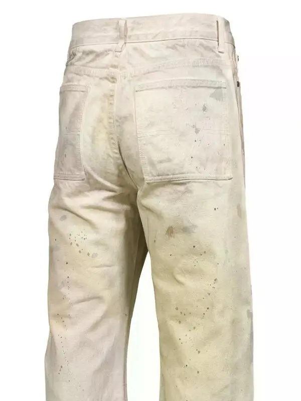 NO MAINTENANCE Paint-splatter Baggy Jeans