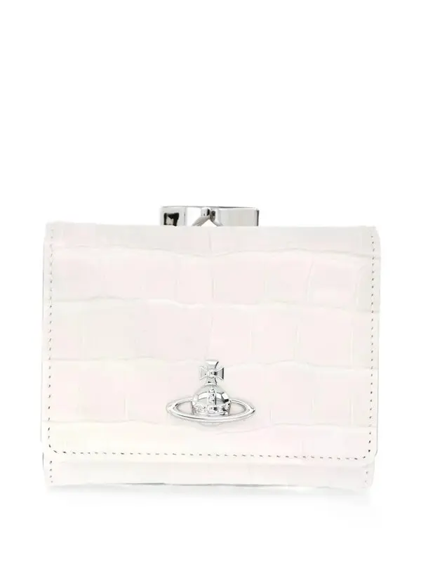 VIVIENNE WESTWOOD Small Croc-effect Wallet