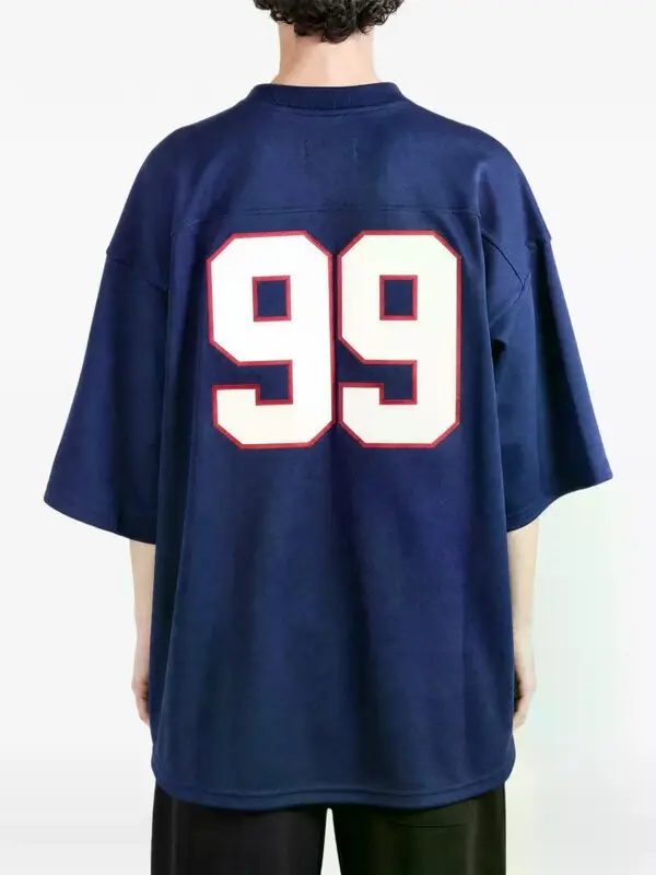 WILLY CHAVARRIA Logo-embroidered Oversized T-shirt