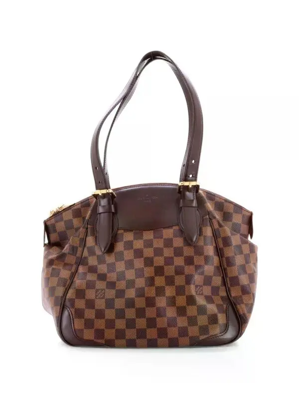 LOUIS VUITTON Verona Handbag Damier Mm Shoulder Bag