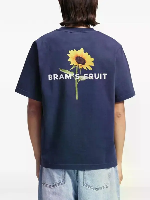 BRAM’S FRUIT Sunflower-print T-shirt