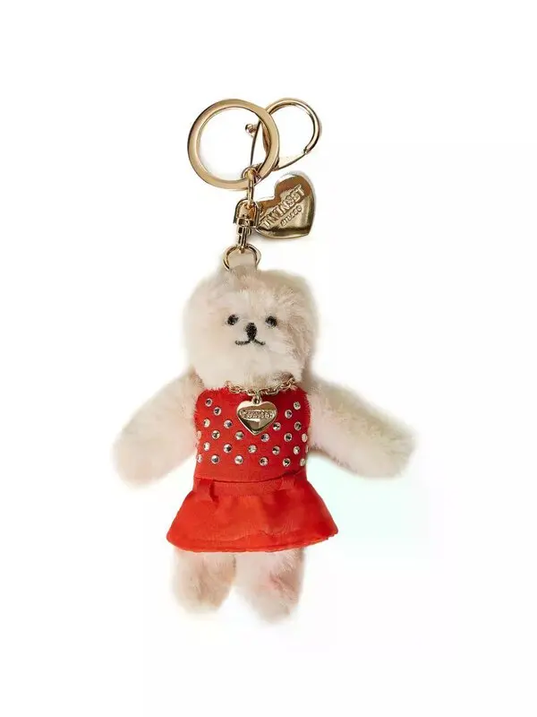 TWINSET Teddy-bear Crystal-embellished Keychain
