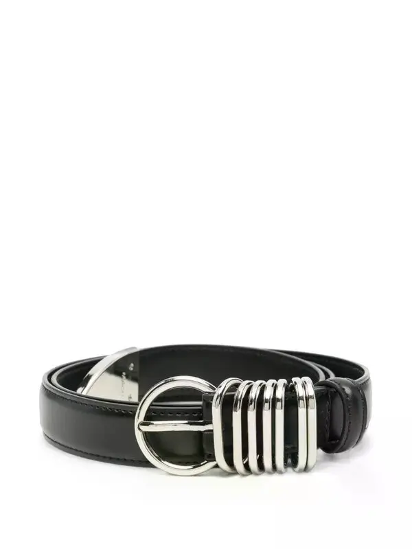 ELEH Ring-detail Leather Belt