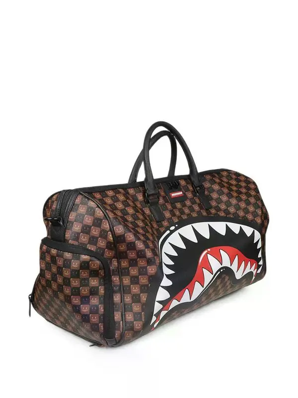 SPRAYGROUND Shark Mouth Checkered Holdall